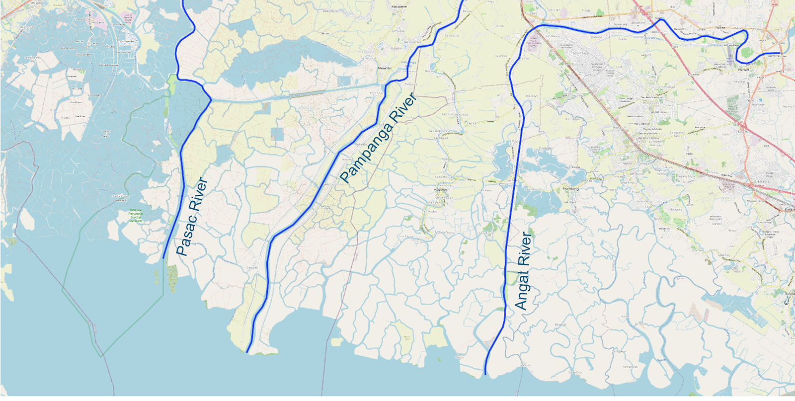 North Manila Bay Delta characteristics | North Manila Bay Flood ...